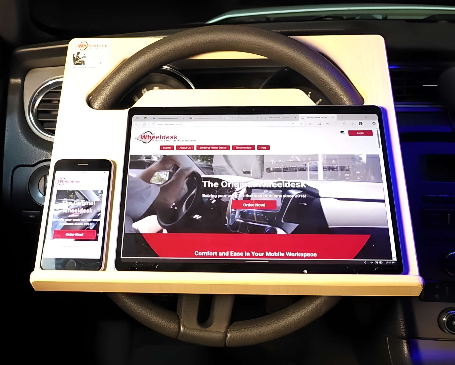 Steering Wheel Desks – WheelDesks